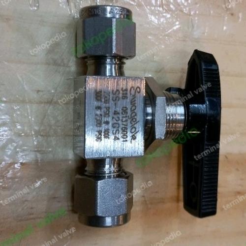 Jual ball valve swagelok ss-42GS4 1/4"/ball valve swagelok 1/4"ball ...