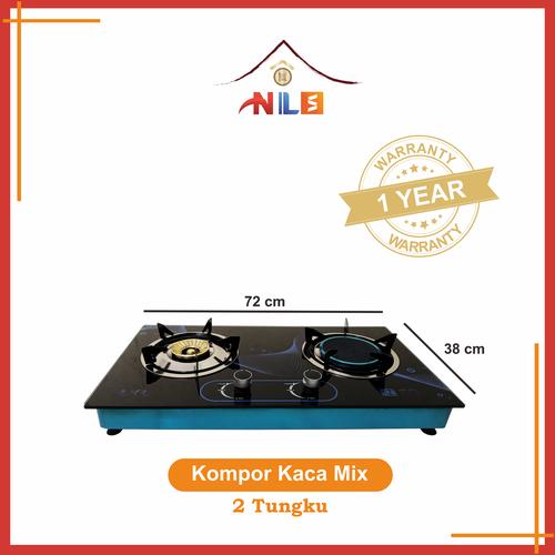 Promo Kompor Kaca LKL Burner Api Biru & Tungku Bara / Infra Merah ...