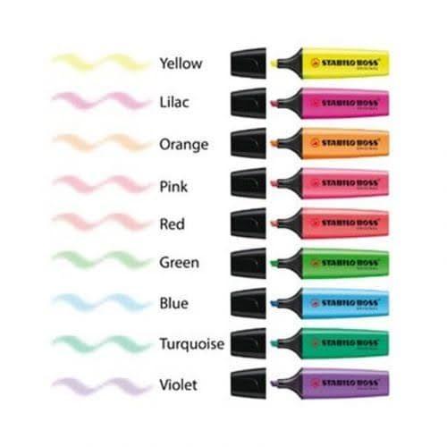 Jual STABILO BOSS Highlighter Original/ 1PCS - Biru - Jakarta Barat ...