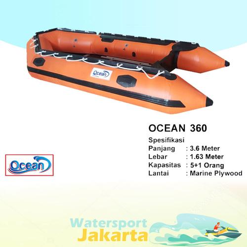 Jual Perahu Karet Rescue Standar BASARNAS dan BNPB OCEAN 3.6mtr Kap 6 ...