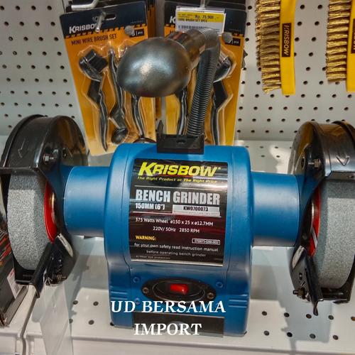 Jual KRISBOW Mesin Gerinda Duduk 15cm Bench Grinder - Kota Surabaya ...