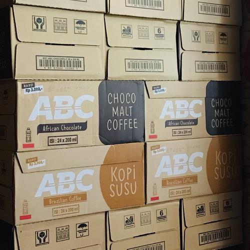 Jual ABC choco malt / kopi susu Botol 200ml - Chocomalt - Kopi susu ...