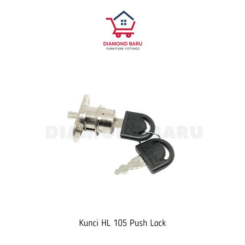 Jual Kunci loker / kunci lemari / kunci laci tekan HL 105 (Push Lock ...