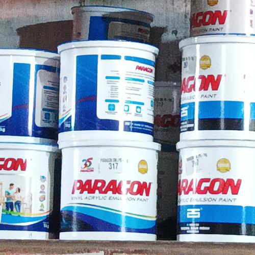 Jual cat tembok galon 5 kg paragon cat dinding interior - cream - Kota ...