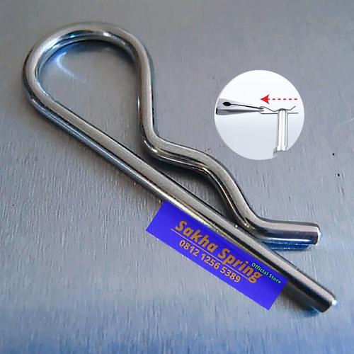 Jual R Clip Retaining pin cotter pin R Clip 3 x 50mm stainless steel ...