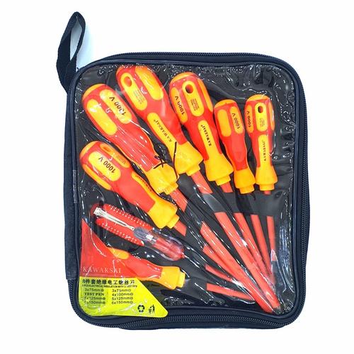Jual Obeng Listrik Set 8pcs 1000v Electrical Insulation Screwdriver ...