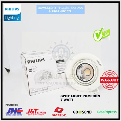 Jual PHILIPS Recessed Spot Light LED 59776 Pomeron 7W 2700K / 4000K ...