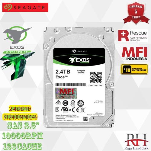 Promo Seagate EXOS 10E2400 HDD / Hardisk Enterprise 2400TB SAS 2.5" 10K ...