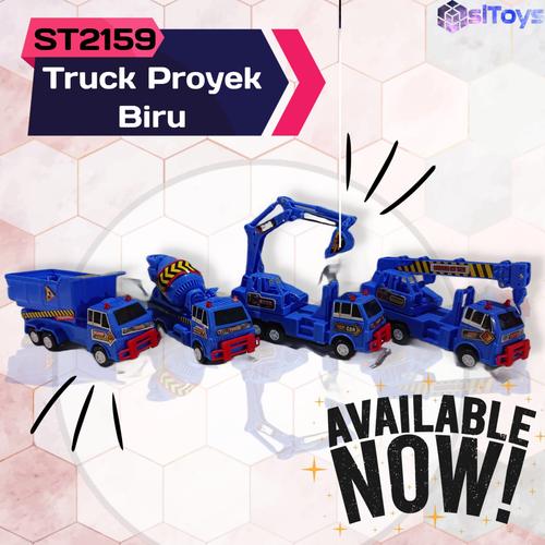 Jual Mainan Truk Proyek Konstruksi MOLEN/BEGO/DEREK/DUMP Mini Lengkap ...
