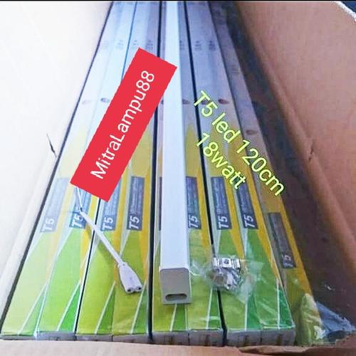 Jual Lampu TL Neon Led T5 TUBE LIGHT 18W 18Watt 120Cm 1200mm t5 neon 18 ...