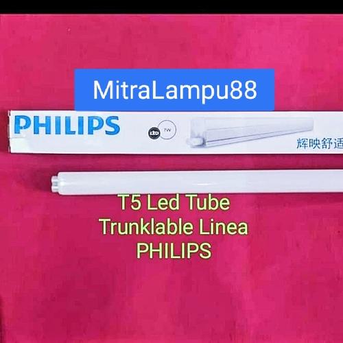 Jual Lampu TL Neon T5 PHILIPS LED TUBE TRUNKABLE Linea 7W 7Watt 60Cm 600mm - Natural 4000K ...