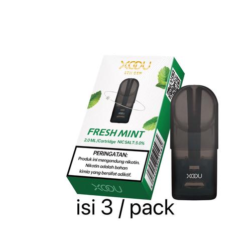 Jual ( Fresh Mint ) Relx Infinity Essential 3 pods merk XOOU masuk ke ...