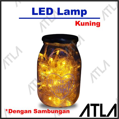 Jual LED Lampu Tumblr Lamp Kuning, Twingkle Light Kabel Bening ...