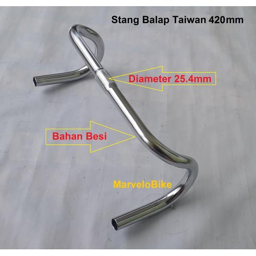 Jual Stang Sepeda Balap Fixie RoadBike Stang DropBar 420mm - Kota Depok ...