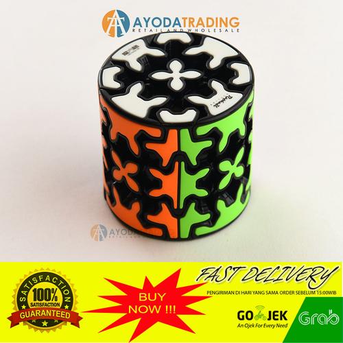 Jual QiYi Rubik Gear Barrel Tube Cylinder 3x3x3 Speedcube - Jakarta ...