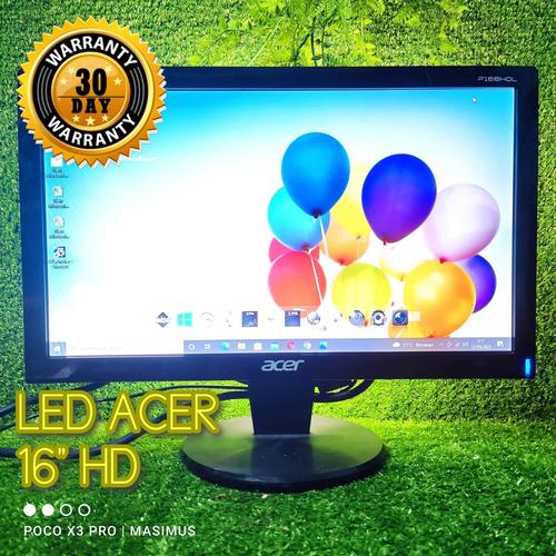 Jual LED Monitor Komputer ACER 15.6 wide P166hql - Jakarta Selatan ...