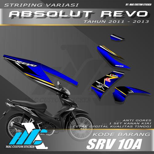 Jual STIKER VARIASI ABSOLUT REVO - SRV 10 STIKER LIST MOTOR - SRV 10G ...