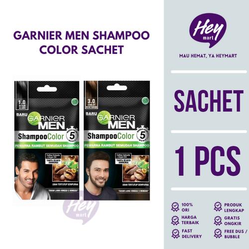 Jual GARNIER MEN HAIR COLOR SHAMPOO COLOUR SEMIR SAMPO RAMBUT PRIA ...