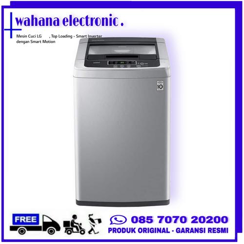 Jual LG T2107VSPCK MESIN CUCI 1 TABUNG TOP LOADING 7KG T2107 SMART ...