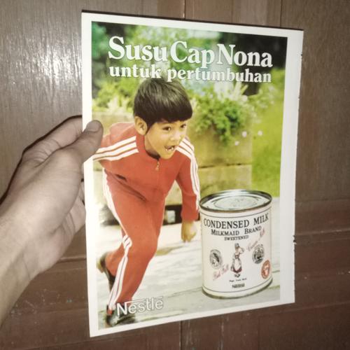 Jual Iklan Cetak Jadul Susu Cap Nona - Kota Bandung - Kawan ...