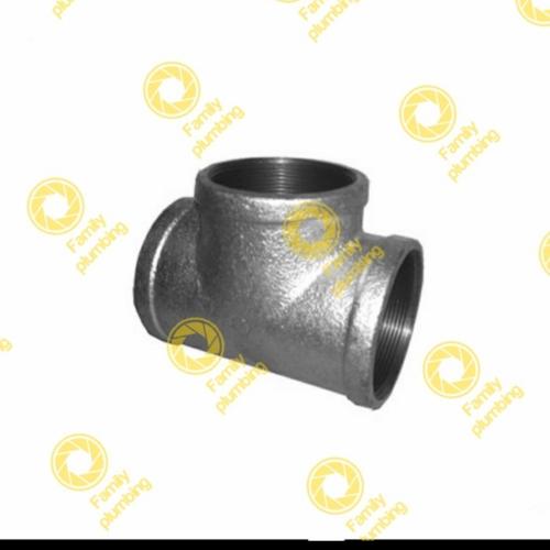 Jual EQUAL TEE T TE BESI BLACKSTEEL BLACK STEEL GALVANIS 1x1/2" TSP JZ ...