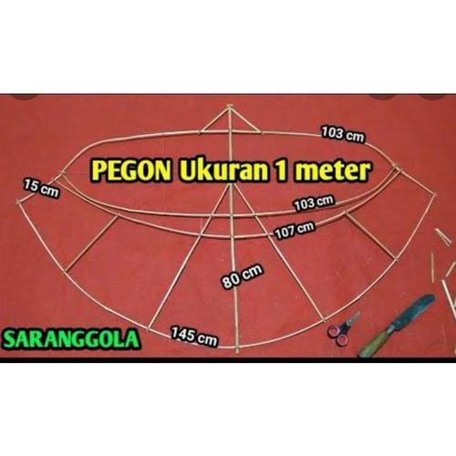 Jual original layangan pegon 01 kerangka layang layang original - Kab ...