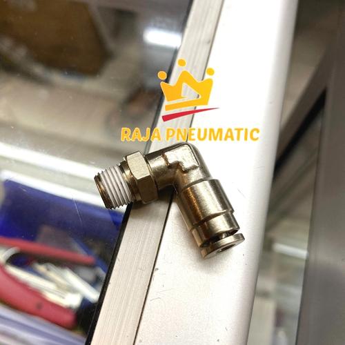 Jual FITTING NEPEL ANGIN METAL ELBOW PUSH IN JPL 4-01 SELANG 4MM DRAT 1/8 - Jakarta Barat - RAJA ...