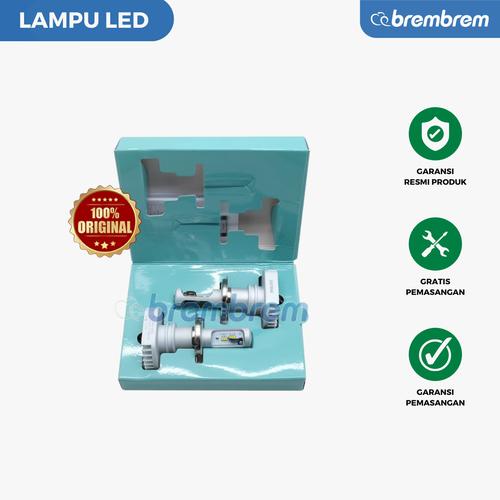 Promo Lampu Philips Ultinon H4 (6000K) - Lampu LED Bergaransi Resmi 1 ...