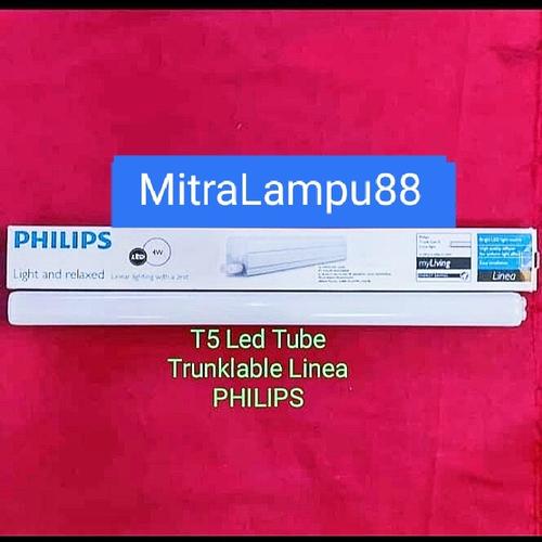 Jual Lampu TL Neon T5 PHILIPS LED TUBE TRUNKABLE 4W 4Watt 30Cm/300mm 4 W - Natural 4000K ...