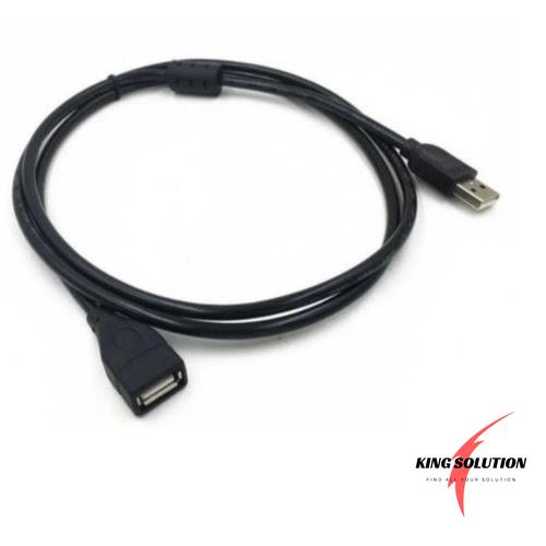 Jual Kabel Extension USB 1,5m 3m 5m / Kabel Perpanjangan USB 2.0 1,5m ...
