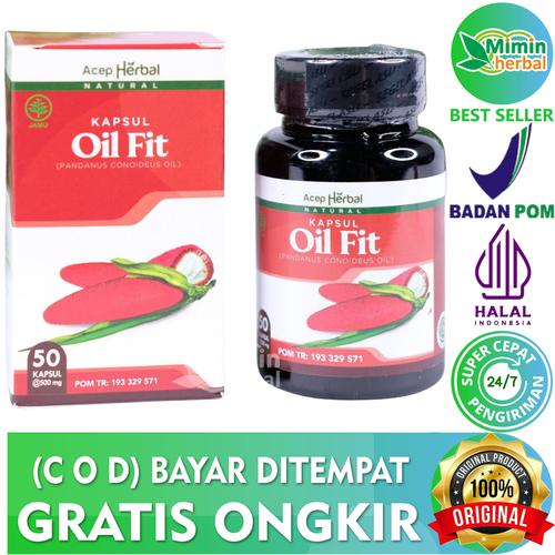 Jual Oil Fit OilFit Asli 100% Original 50 Kapsul BPOM Indonesia Buah ...