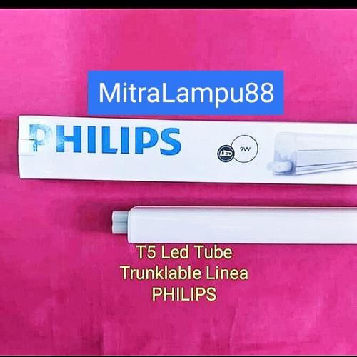 Jual Lampu TL Neon T5 PHILIPS LED TRUNKABLE Linea 9W 9Watt 90Cm/900mm 9 W - Kuning 3000K ...