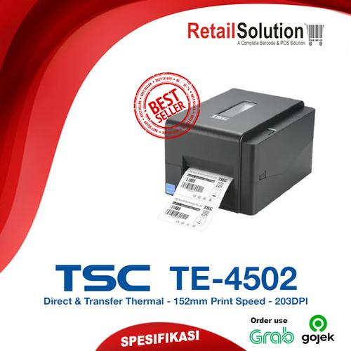 Promo Printer Barcode Label - TSC TE4502 / TE-4502 203 DPI - Kota Bandung - Retail Solution_NEW ...