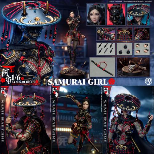 Jual KY Studio KY2022-01 1/6 Female Warrior Series - Oichi Samurai ...