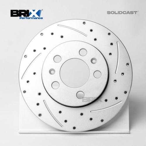 Jual BRIX Brake Disc Piringan Rem Depan for VW Tiguan 1.4 TSi Rotor ...
