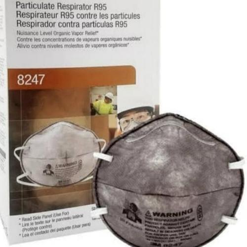 Jual Masker 3M respirator R95 8247 carbon original - Jakarta Barat ...