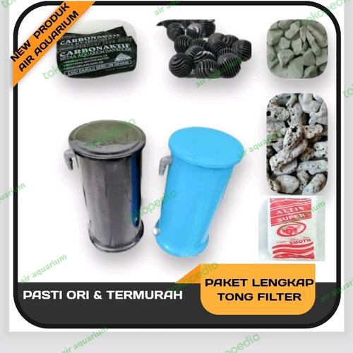 Jual TABUNG TONG FILTER ISI PAKET LENGKAP MEDIA FILTER KOLAM IKAN ...