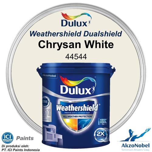 Jual CAT DULUX WEATHERSHIELD 20 LT - CHRYSAN WHITE 44544 - Jakarta ...