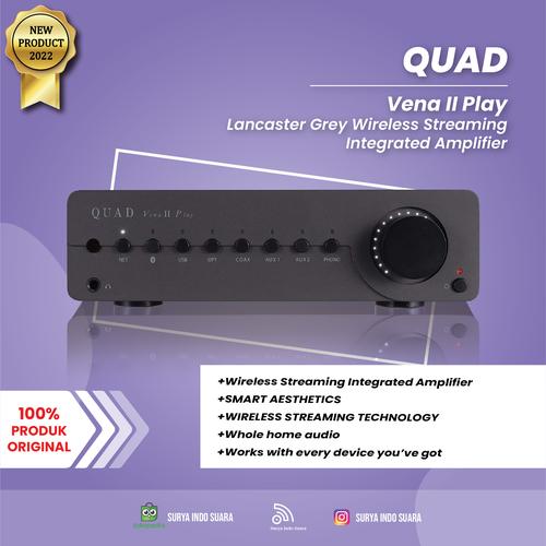 Jual QUAD Vena II Play Wireless Streaming Integrated Amplifier - Kota ...
