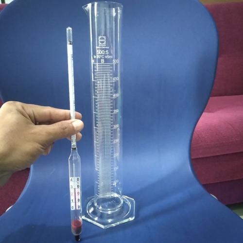 Promo Set Hydrometer With Thermometer Untuk Solar Dan Gelas Ukur Kaca ...