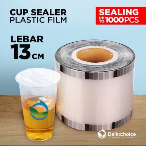 Jual PLASTIK LID CUP SEALER POLOS PLASTIC SEALER TUTUP GELAS MINUMAN ...