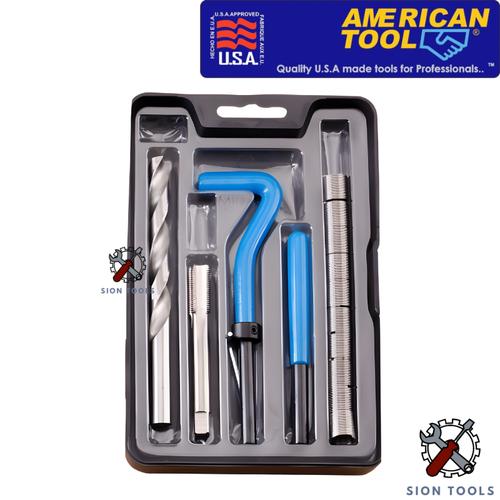 Jual AMERICAN TOOL THREAD REPAIR KIT SET RECOIL M10 HELICOIL FOR DRAT ...