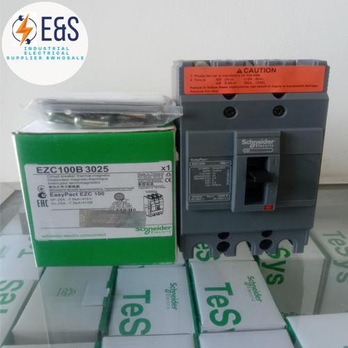 Jual MCCB Breaker Schneider EZC100B 3P 15A 20A 25A 30A 40A 50A / EZC100B - MCCB EZC 15A ...