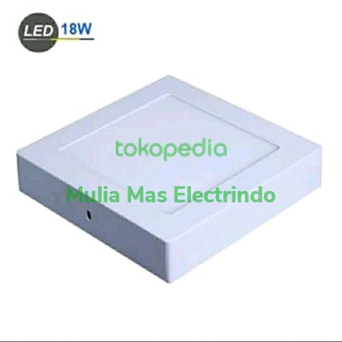 Jual lampu downlight led panel lampu panel outbow 18 watt kotak 18 w ...