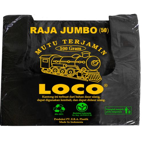 Jual Kantong Plastik LOCO Raja Jumbo Ukuran 50 Isi 22lembar Super Tebal ...