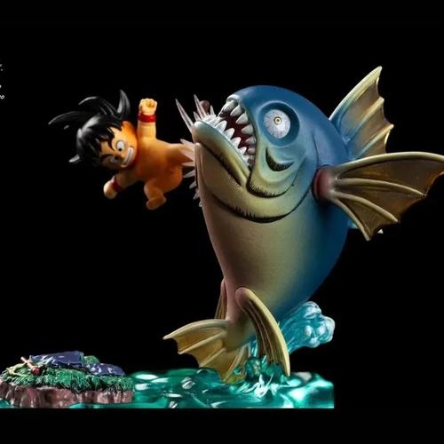 Jual KID GOKU KICK FISH BY BIG EGG (PREORDER) RESIN STATUE DRAGON BALL ...