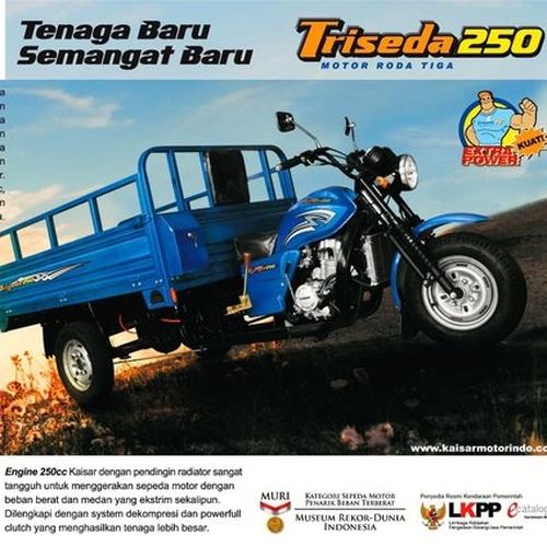 Jual Motor Kaisar Triseda XP 250 roda tiga - Kota Bandung - dreamsters ...