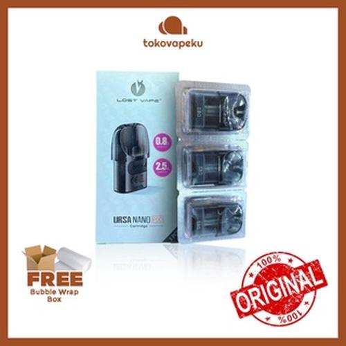 Promo CARTRIDGE URSA NANO POD CARTRIDGE 2.5ML AUTHEN by LOST VAPE - 1.0 ...