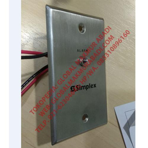 Jual SIMPLEX 2098-9808 REMOTE RED LED INDICATOR LAMP LAMPU INDICATING ...