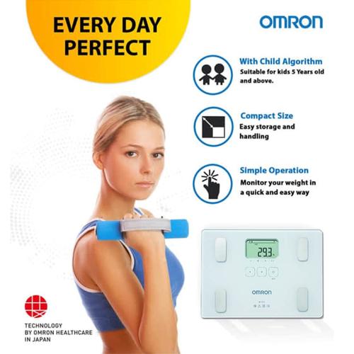 Jual OMRON KARADA-Scan Body Composition&Scale HBF-212 White Japanese ...